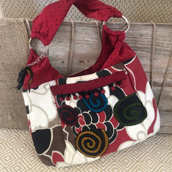 1154 Lill Studio | Bags | 154 Lill Studio Bohemian Hobo Style Shoulder ...
